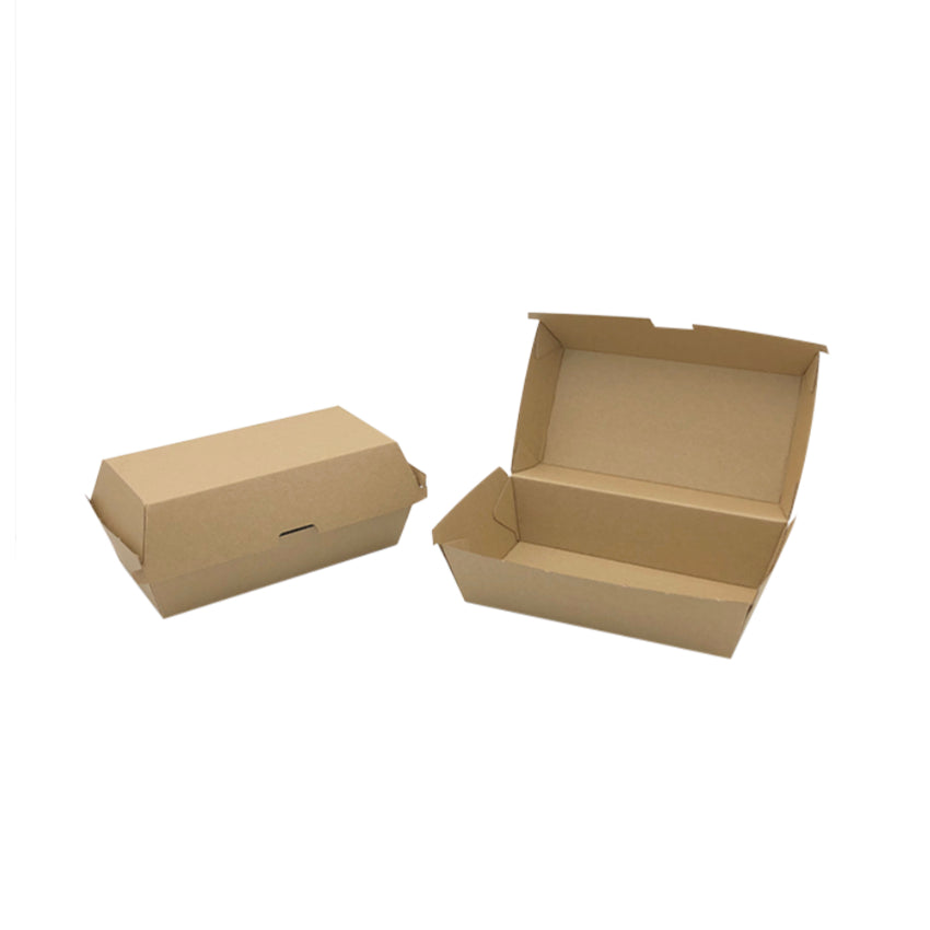 Kraft Regular Snack Box Corrugated 175x90x85mm – Zeta Pack