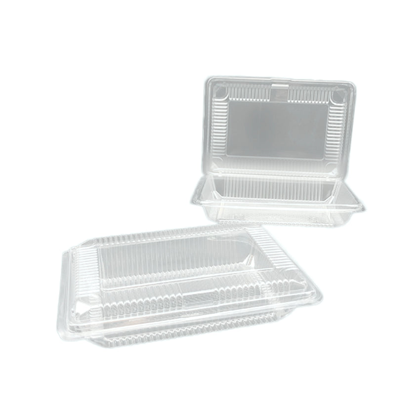 Extra Large Clamshell Sushi Containers (Locking Design) 50pcs – Zeta Pack